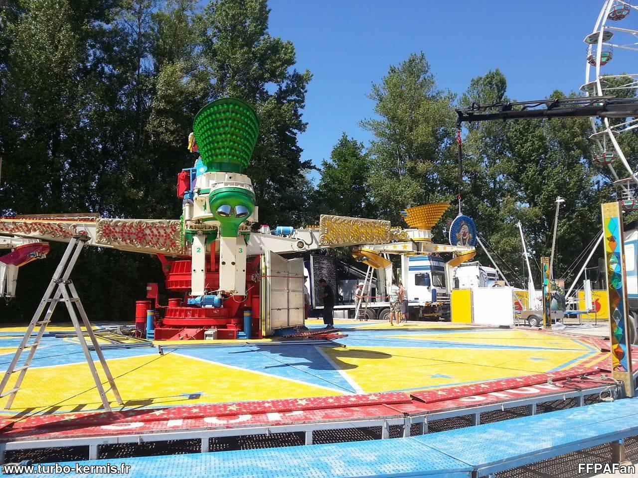 montage Magic (Landgraf) HUSS 🎢 TURBO KERMIS 🎡