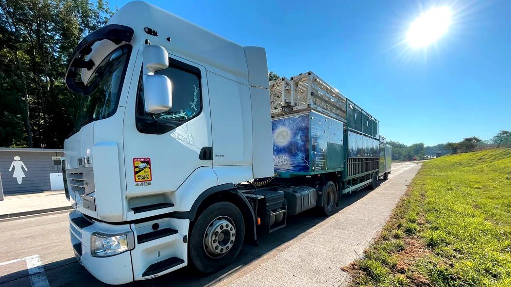 montage Drop Zone SBF Visa group 🎢 TURBO KERMIS 🎡