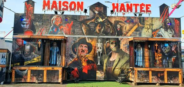 montage Maison Hantée Artisanal 🎢 TURBO KERMIS 🎡