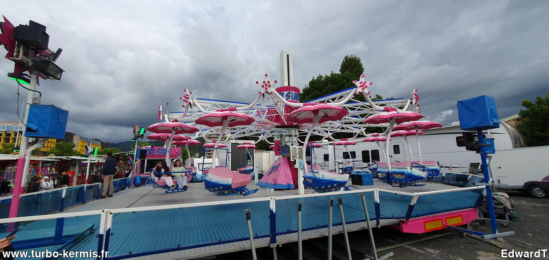 exploitation Tri Star Goulem 🎢 TURBO KERMIS 🎡