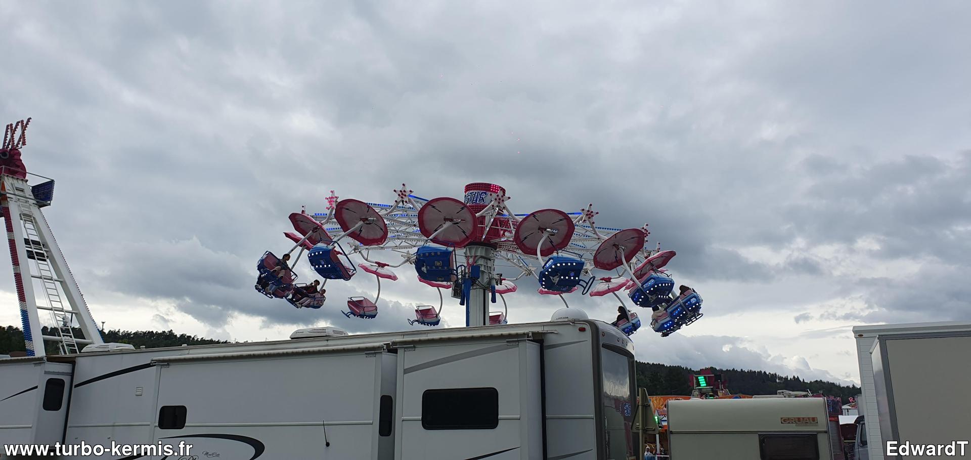 exploitation Tri Star Goulem 🎢 TURBO KERMIS 🎡