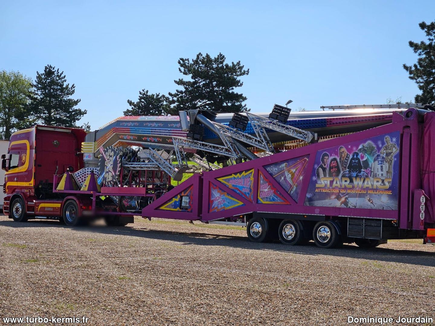 montage Star Wars KMG Rides 🎢 TURBO KERMIS 🎡