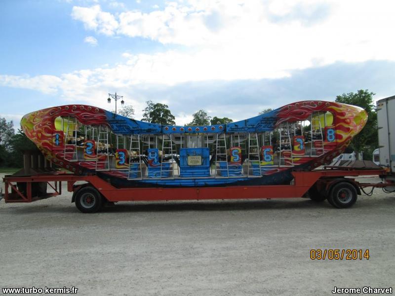 montage XXL Ranger HUSS 🎢 TURBO KERMIS 🎡