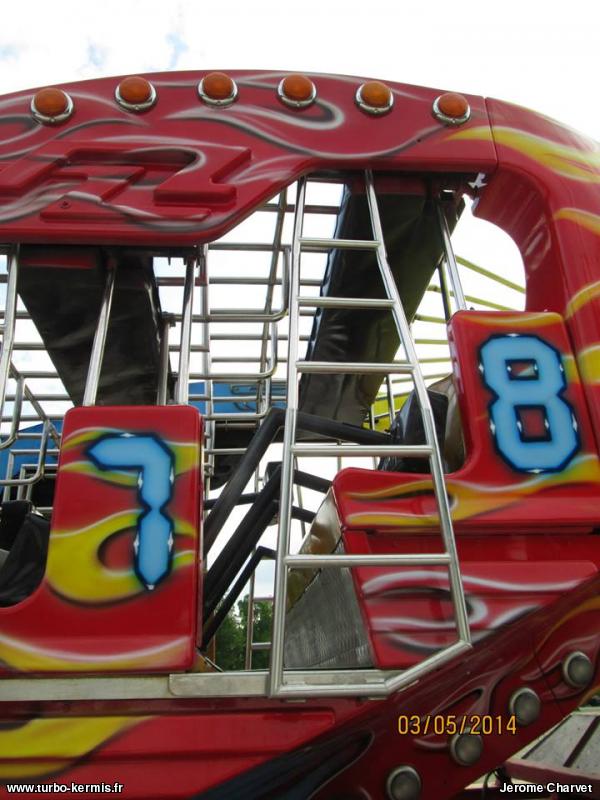 montage XXL Ranger HUSS 🎢 TURBO KERMIS 🎡