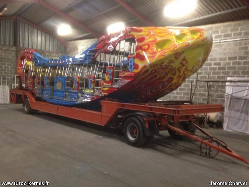 montage XXL Ranger HUSS 🎢 TURBO KERMIS 🎡