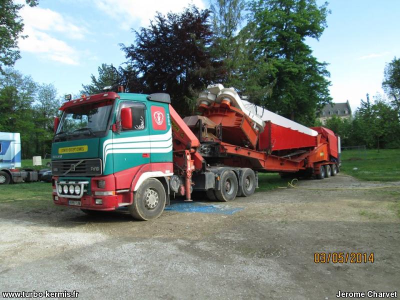 montage XXL Ranger HUSS 🎢 TURBO KERMIS 🎡