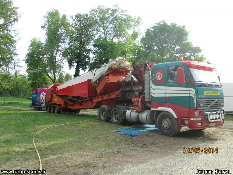 montage XXL Ranger HUSS 🎢 TURBO KERMIS 🎡