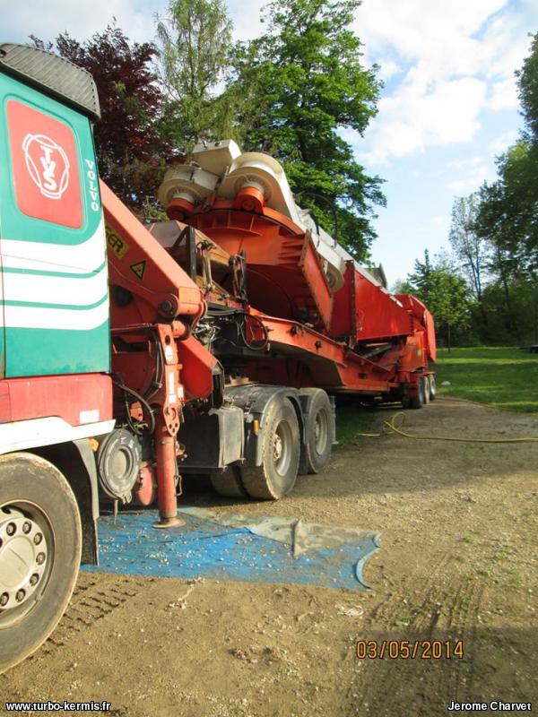 montage XXL Ranger HUSS 🎢 TURBO KERMIS 🎡