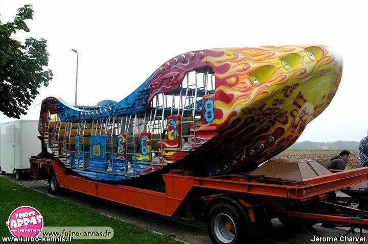 montage XXL Ranger HUSS 🎢 TURBO KERMIS 🎡